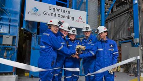 Cigar Lake celebrates operations - World Nuclear News