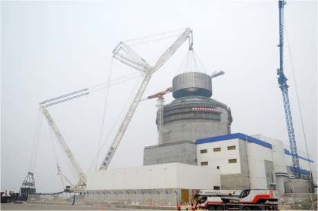 First Haiyang AP1000 takes shape - World Nuclear News